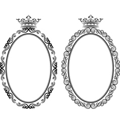 Royal frame Royalty Free Vector Image - VectorStock