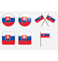 Coat of arms of Slovakia Royalty Free Vector Image