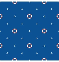 Marine seamless pattern Royalty Free Vector Image