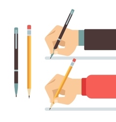 Cartoon counting hand with number gestures Vector Image