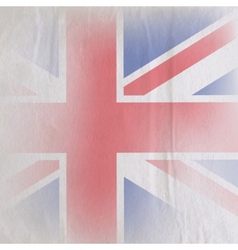 British union jack flag with chalkboard texture Vector Image