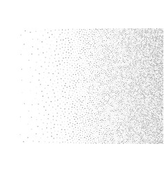 Abstract gradient halftone random dots background Vector Image