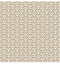 Japanese style tile seamless pattern Royalty Free Vector