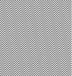Black and white seamless chevron pattern Vector Image
