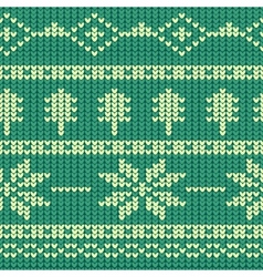 Knitting Pattern Royalty Free Vector Image - VectorStock