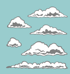 Cloud Stencil Vector Images (over 170)