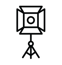 Camera light Royalty Free Vector Image - VectorStock