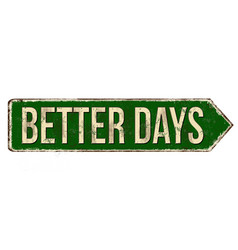 Day off vintage rusty metal sign Royalty Free Vector Image