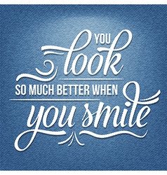 Positive inspirational life quote Royalty Free Vector Image