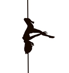 Pole dancer set Royalty Free Vector Image - VectorStock