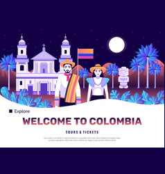 Colombia Flyer Vector Images (over 180)