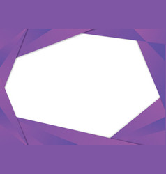 Colorful triangle frame border Royalty Free Vector Image