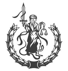 Femida Royalty Free Vector Image - VectorStock