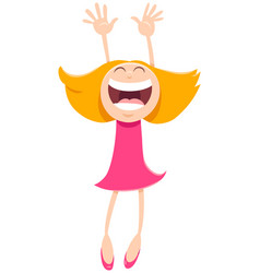 Happy kid cartoon Royalty Free Vector Image - VectorStock