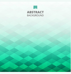 Emerald green blue polygon triangular pattern Vector Image