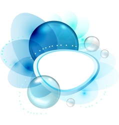 Abstract bubbles background Royalty Free Vector Image