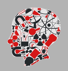 Science mind Royalty Free Vector Image - VectorStock