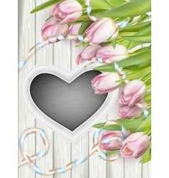 Picture frame with chalkboard eps 10 Royalty Free Vector