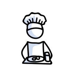 Stickman Cook Vector Images (over 120)