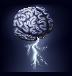 Colorful brainstorming concept with teamwork Vector Image