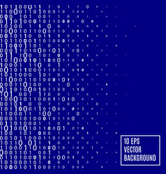 Hex code stream random hexadecimal code cyber Vector Image