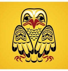 Eagle - native american style Royalty Free Vector Image