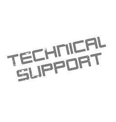 Technical support rubber stamp Royalty Free Vector Image