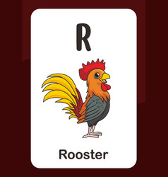 Letter R Rooster Vector Images (40)