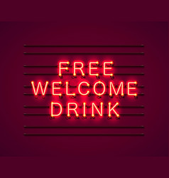 Vintage billboard with the inscription Welcome Vector Image