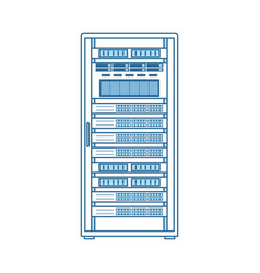 Server rack icon Royalty Free Vector Image - VectorStock