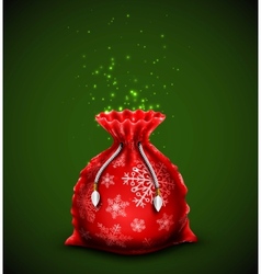 Christmas bag Royalty Free Vector Image - VectorStock