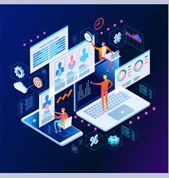 Programming web banner Royalty Free Vector Image