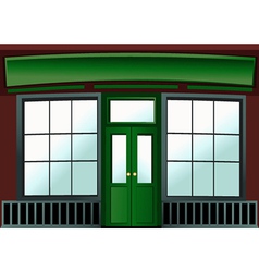 Shop window Royalty Free Vector Image - VectorStock