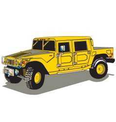 Hummer Royalty Free Vector Image - VectorStock