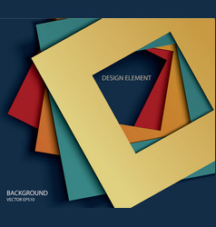 Paper style ranking tags Royalty Free Vector Image