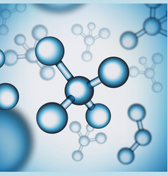 Eps 10 molecule structure Royalty Free Vector Image