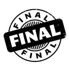 Final rubber stamp Royalty Free Vector Image - VectorStock