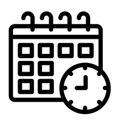 Mechanic schedule Royalty Free Vector Image - VectorStock