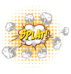 Comic speech bubble with get ready to rumble text Vector Image