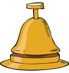 Cartoon Bell Ringing Royalty Free Vector Image