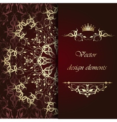 Beautiful calligraphic patterns Royalty Free Vector Image