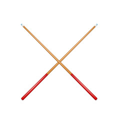 Billiard cues Royalty Free Vector Image - VectorStock