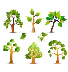 Tree symbol Royalty Free Vector Image - VectorStock