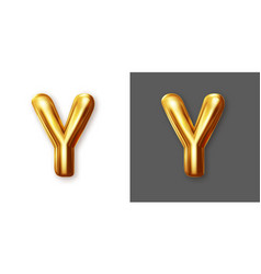 Letter y learning english alphabet with pictures Vector Image