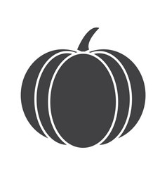 Pumpkin icon in simple style Royalty Free Vector Image