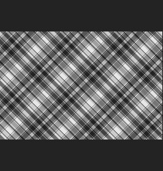 Gray check fabric texture seamless pattern Vector Image