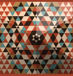 Abstract geometric shapes color seamless pattern Vector Image