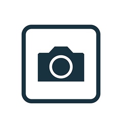 Camera flash rounded icon Royalty Free Vector Image
