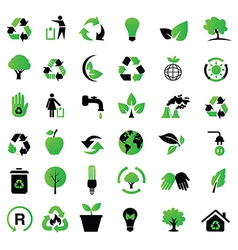 Set of environmental icons Royalty Free Vector Image