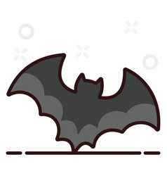 Flying fox Royalty Free Vector Image - VectorStock